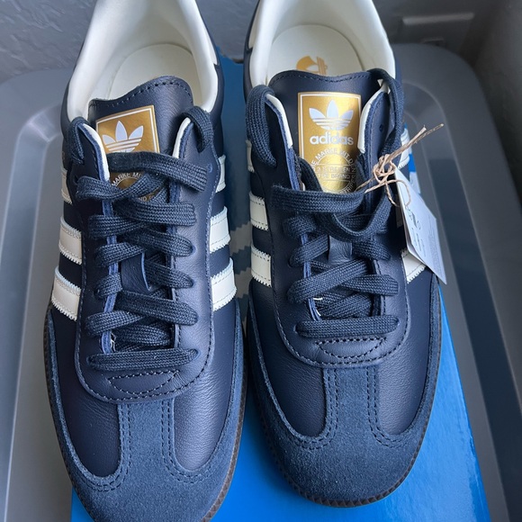 adidas | Shoes | Adidas Samba Og Navy Mens 8 Womens 95 | Poshmark
